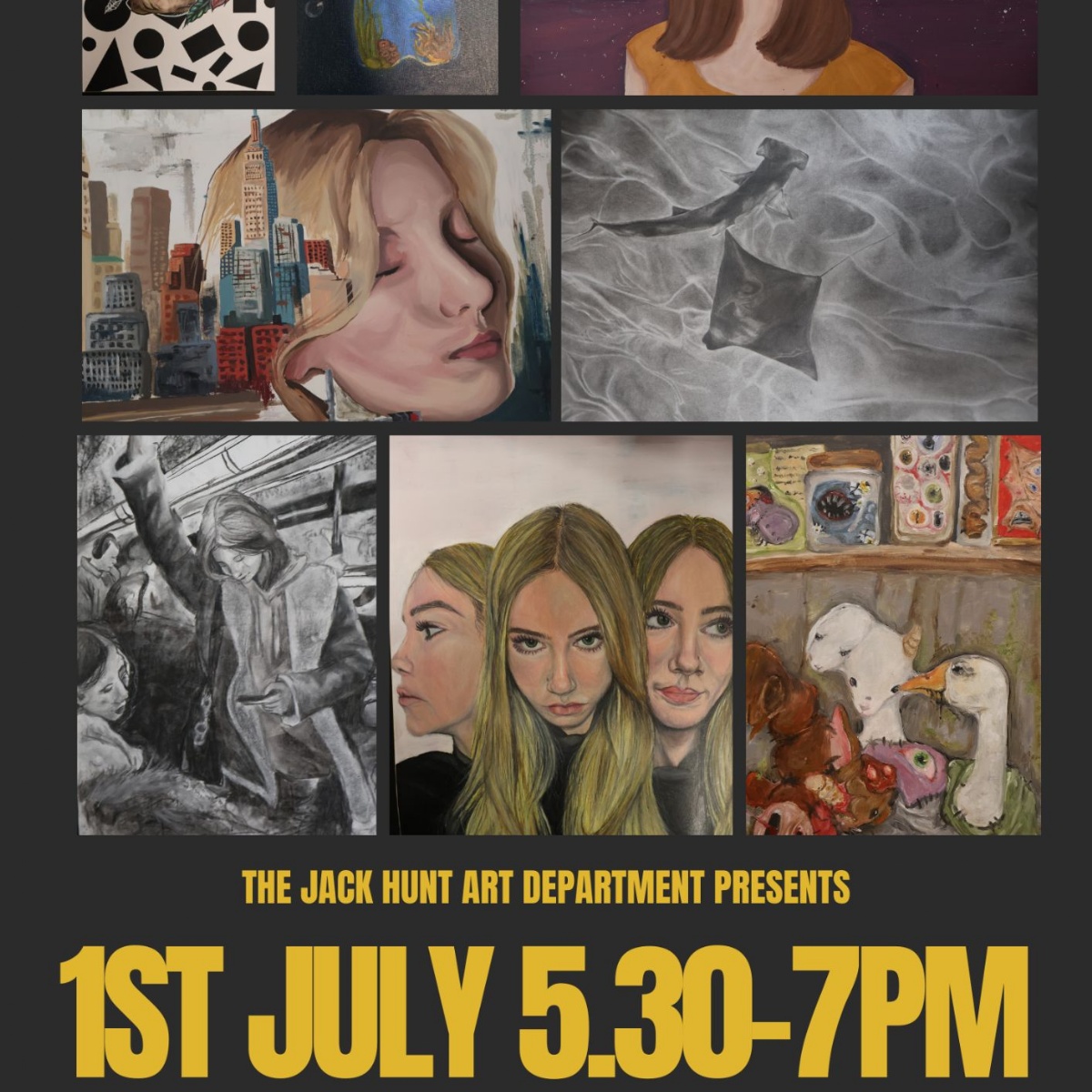 Jack Hunt School - End of Year Art Exhibition